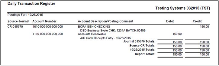 How to Reverse a Cash Receipt | DSD Business Systems