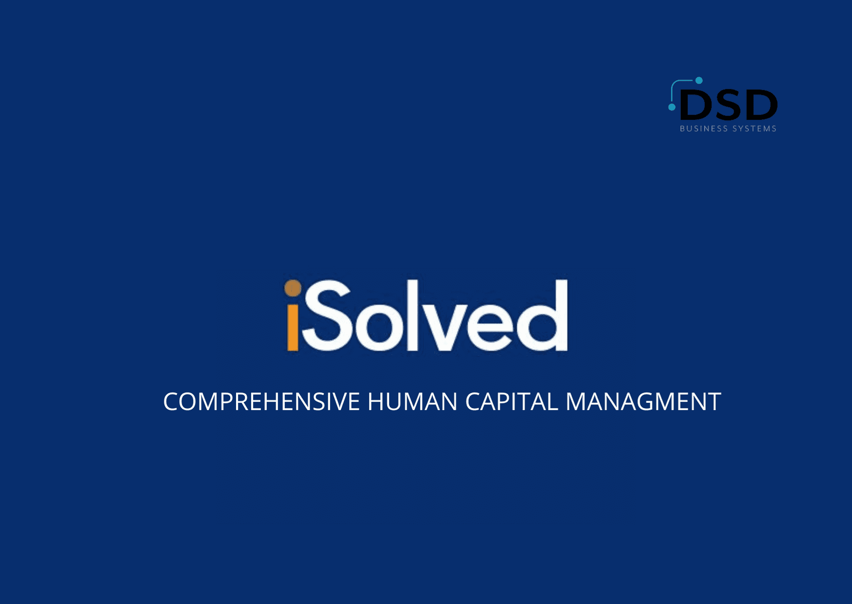 iSolved: A Complete HCM Solution - DSD Business Systems