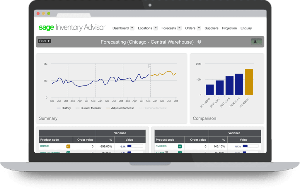 Sage Inventory Advisor by Netstock - DSD Business Systems