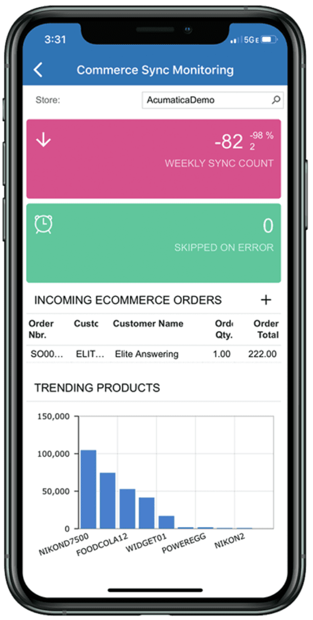 Acumatica Cloud ERP: Retail Commerce Edition - DSD Business Systems