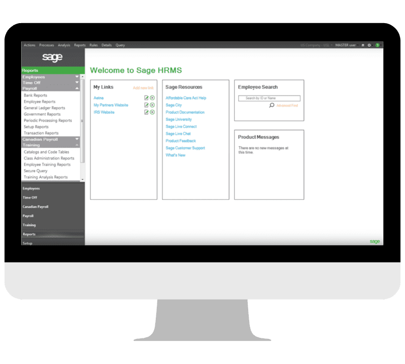 Sage Human Resource Management System - DSD Business Systems