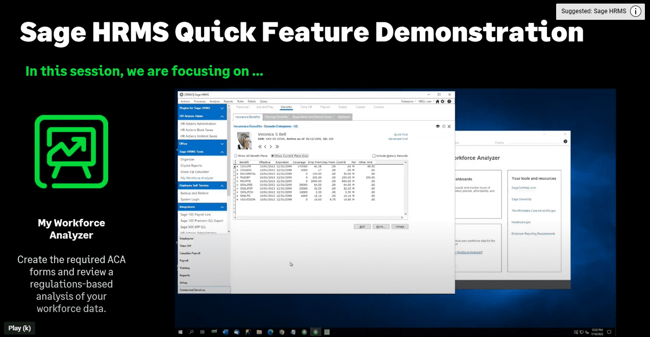 Sage Human Resource Management System - DSD Business Systems