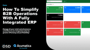 Acumatica Retail-Commerce Edition Demo - DSD Business Systems