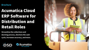 Acumatica Cloud ERP Software - DSD Business Systems