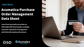 Acumatica Purchase Order - DSD Business Systems