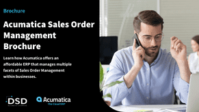 Acumatica Sales Order Management Datasheet