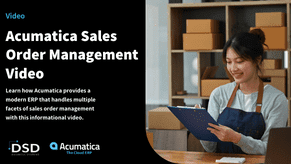 Acumatica Sales Order Management Video