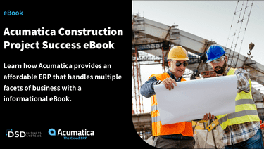 Acumatica Construction Project Success eBook