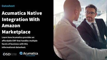 Acumatica Native Integration With Amazon Marketplace - DSD Business Systems