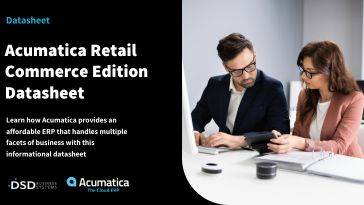 Acumatica Retail Commerce Edition Datasheet