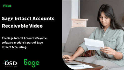 Sage Intacct Accounts Receivable Video