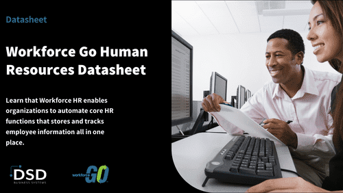 Workforce Go Human Resources Datasheet - DSD Business Systems