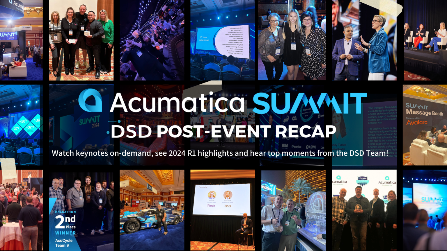 Acumatica Summit 2024: Post-Event Recap - DSD Business Systems
