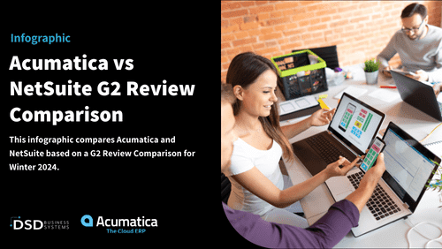 Acumatica vs NetSuite G2 Review Comparison - DSD Business Systems